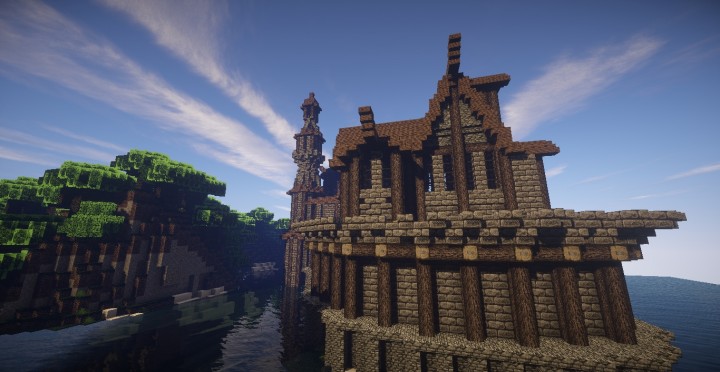 Seaside Castle Minecraft Map