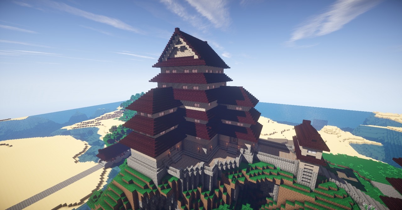 Japanese Castle Minecraft Map
