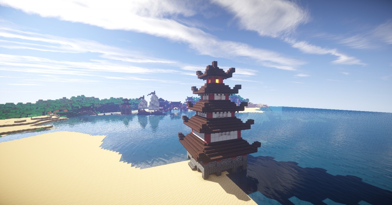 Chinese Port Minecraft Map