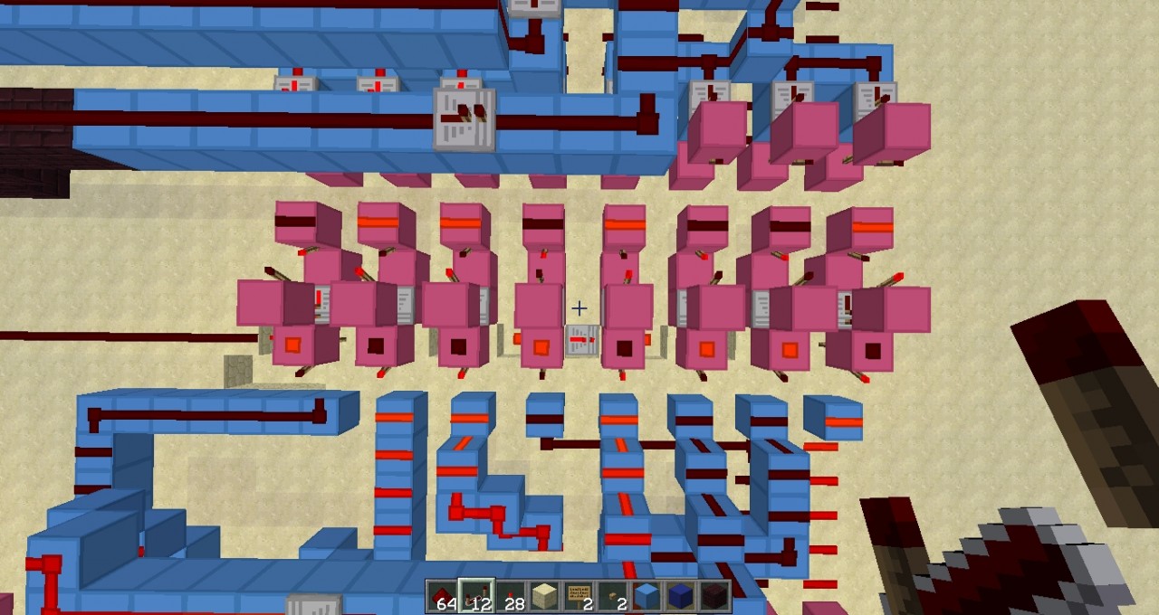 4 bit calculator Minecraft Map