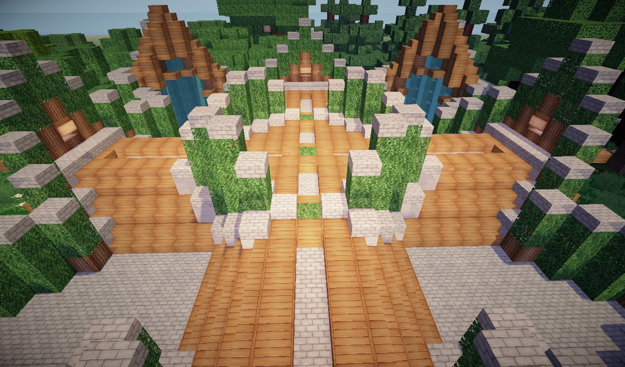 BumpSpawn (1-50 Player Spawn) Minecraft Map