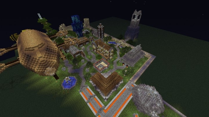 Amazing old city Minecraft Map
