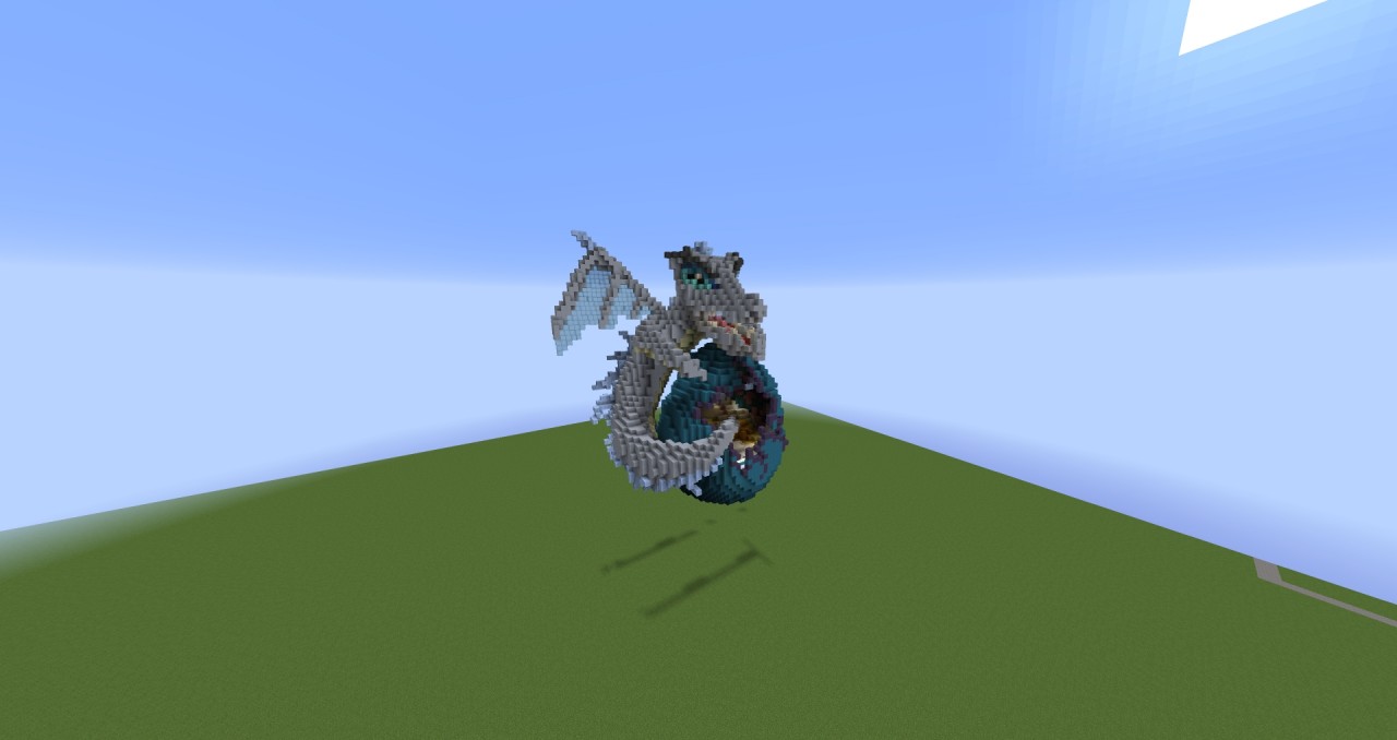 Birth of an Ice Dragon Minecraft Map