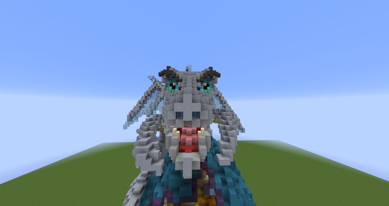 Birth of an Ice Dragon Minecraft Map