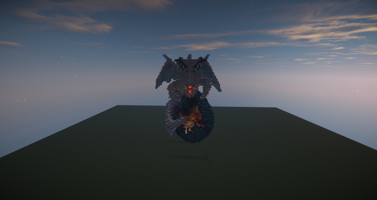Birth of an Ice Dragon Minecraft Map