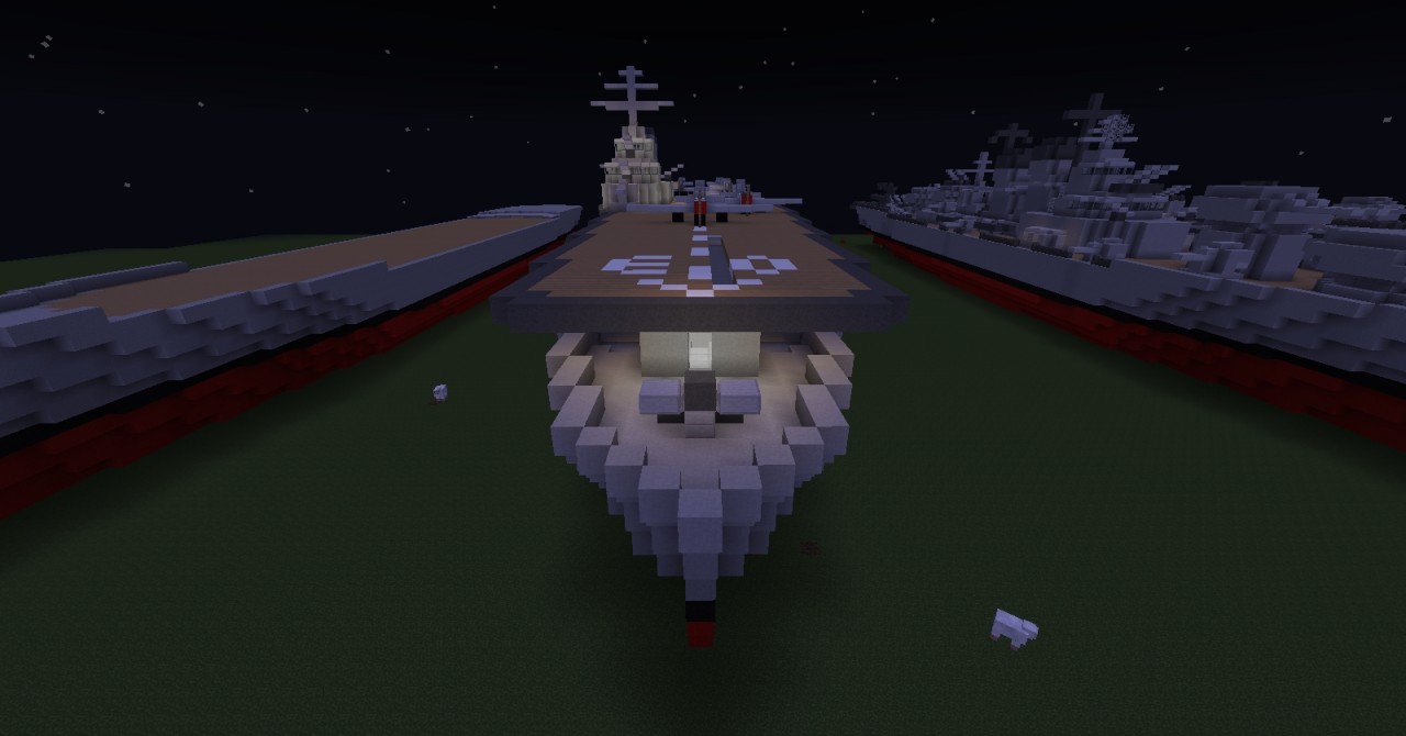 Aircraft Carrier ACV-03 Stryde Minecraft Map
