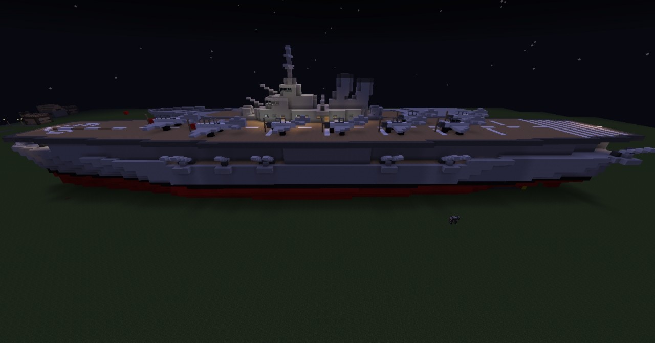 Aircraft Carrier ACV-03 Stryde Minecraft Map