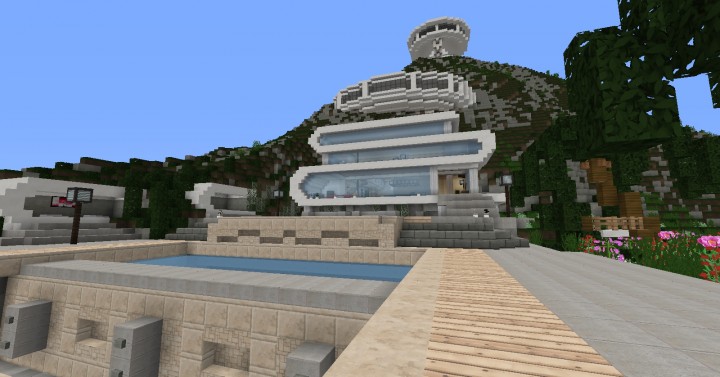 Thunderbirds - Tracy Island 2004 (1.11) Minecraft Map