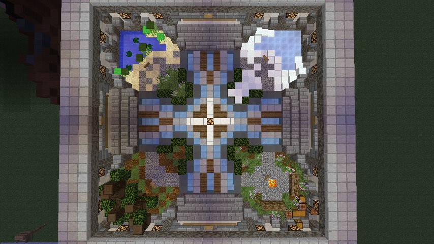 4TimesOfTheYear : Your Lobby map for your Server :) Minecraft Map