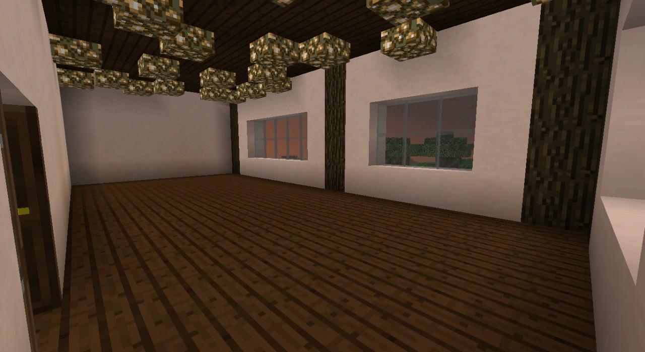 Clay and Dark Oak House Minecraft Map