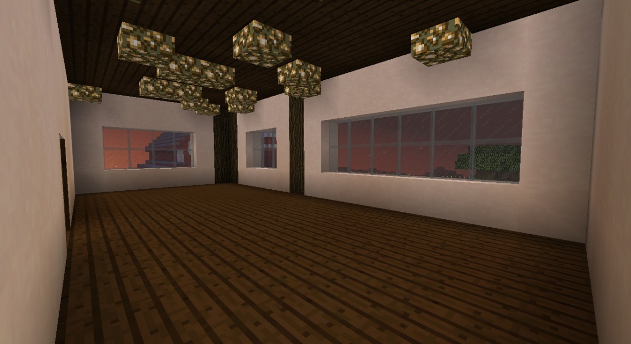 Clay and Dark Oak House Minecraft Map