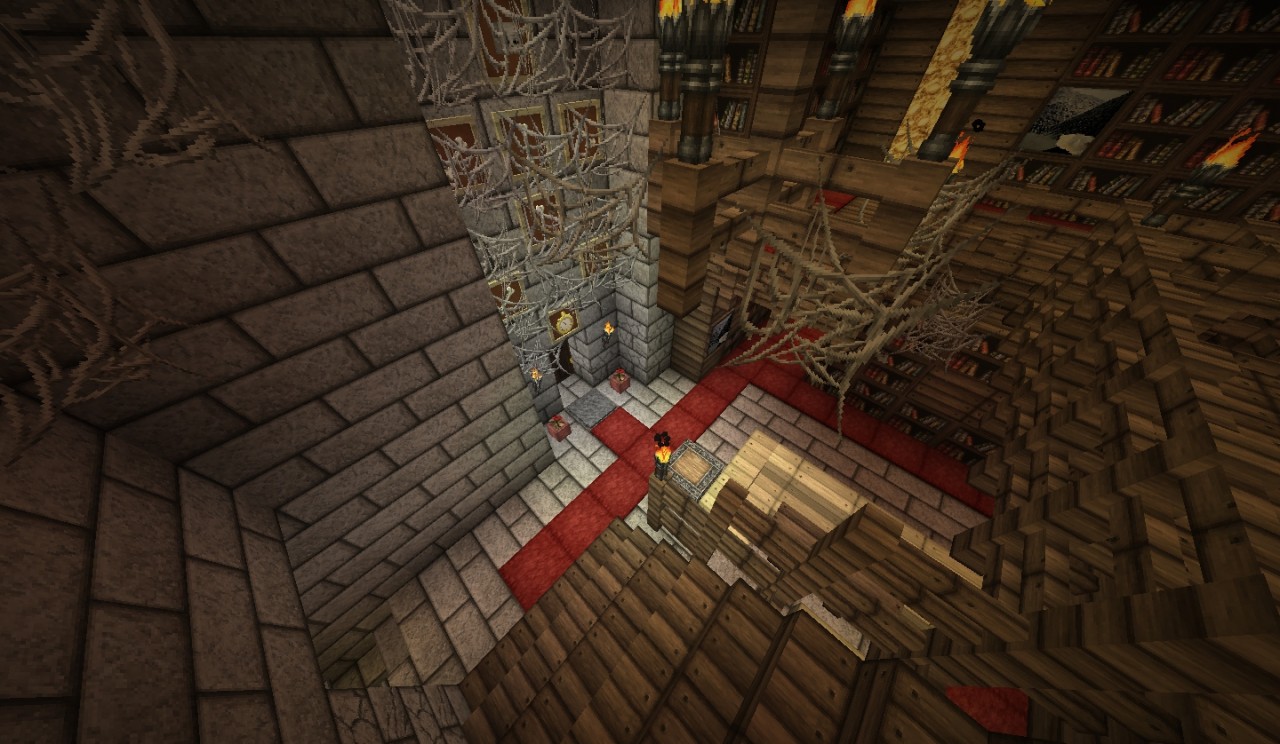 The Haunted Library - La Biblioteca Infestata Minecraft Map