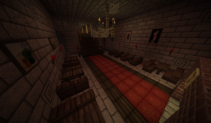 The Haunted Library - La Biblioteca Infestata Minecraft Map