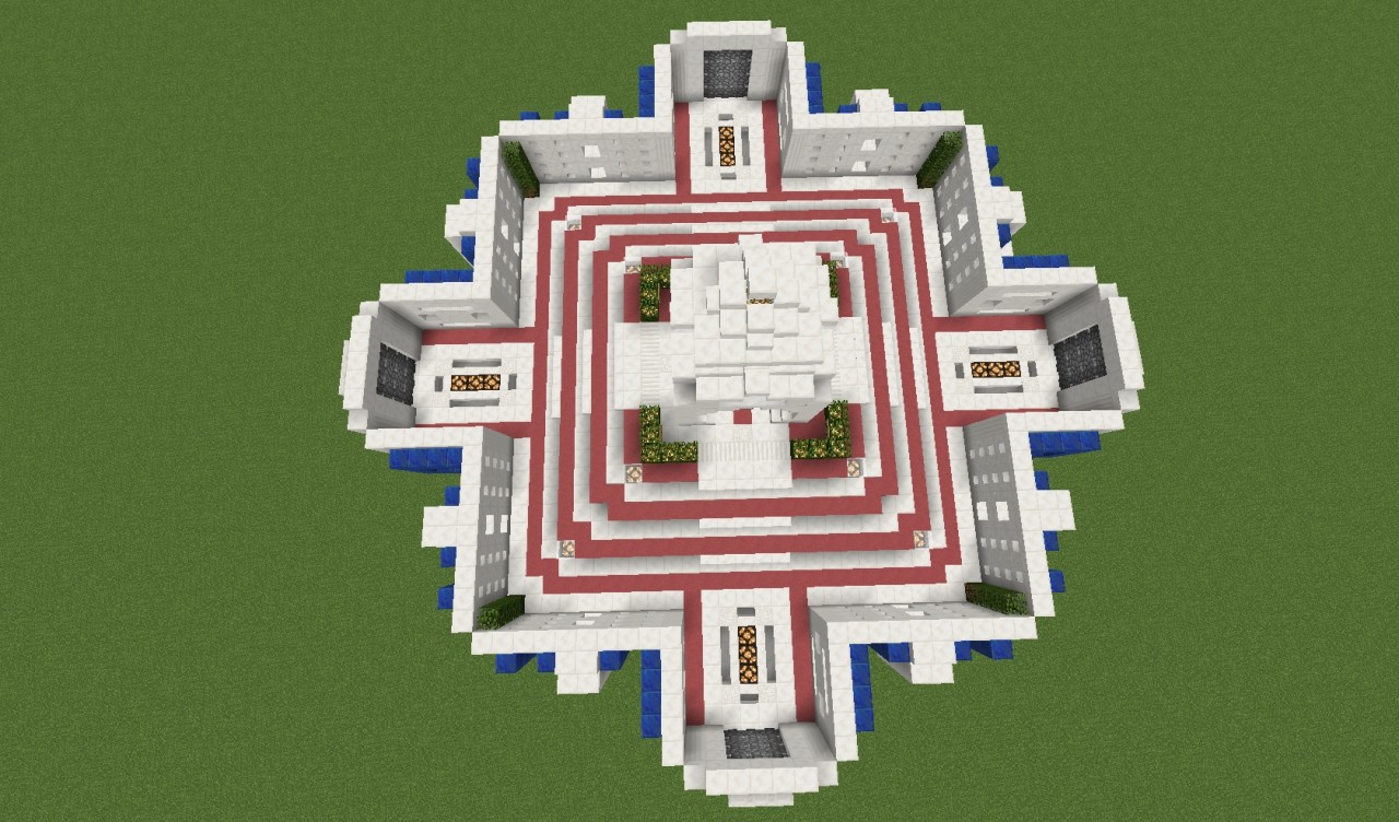 |Modern Hub| Minecraft Map