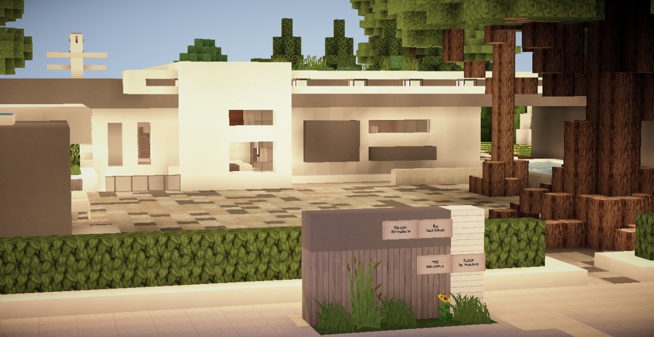 Minimalist House Minecraft Map