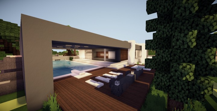 Minimalist House Minecraft Map