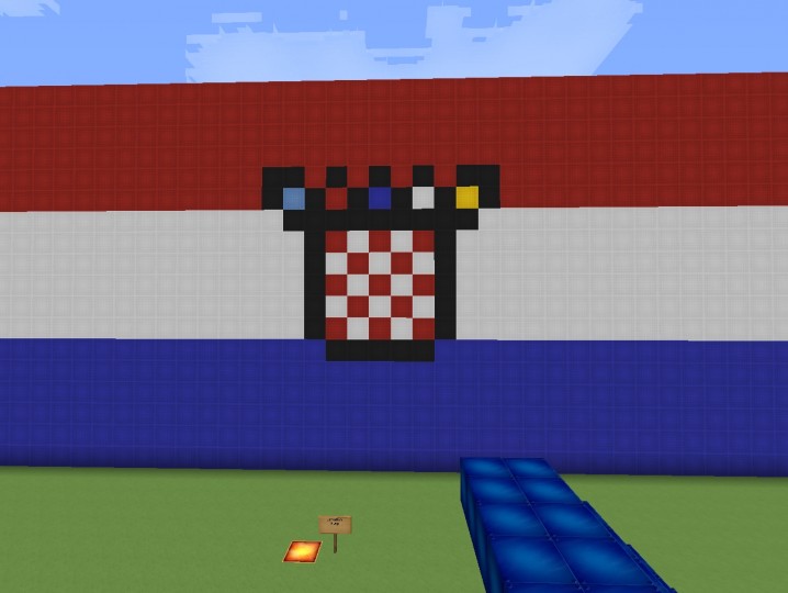 Some Flags of Europe Minecraft Map