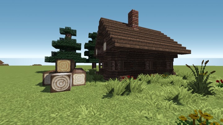 house of a lumberjack Minecraft Map