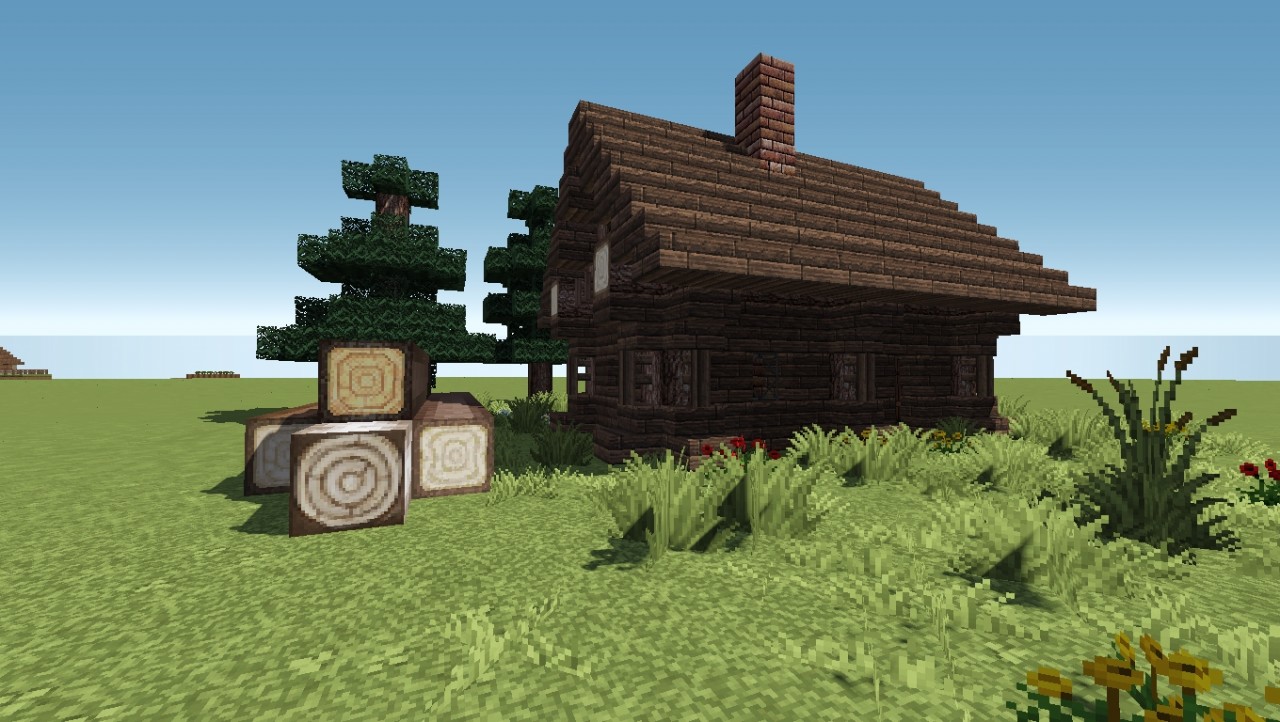 house of a lumberjack Minecraft Map