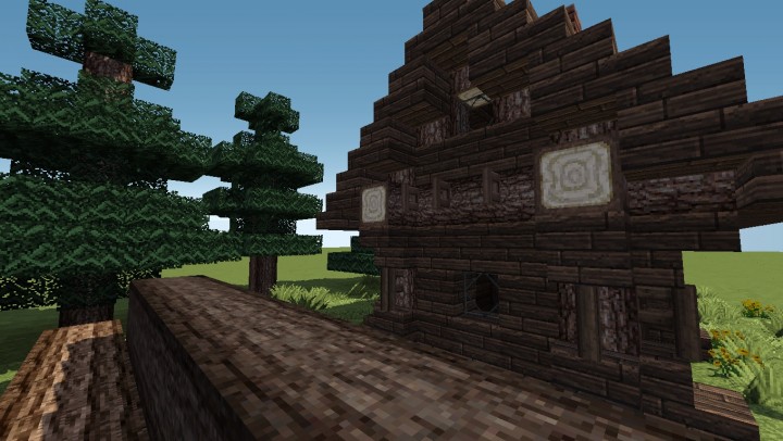 house of a lumberjack Minecraft Map
