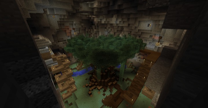 [Hub Creations] Underground Life Minecraft Map