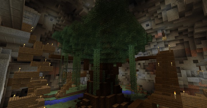 [Hub Creations] Underground Life Minecraft Map