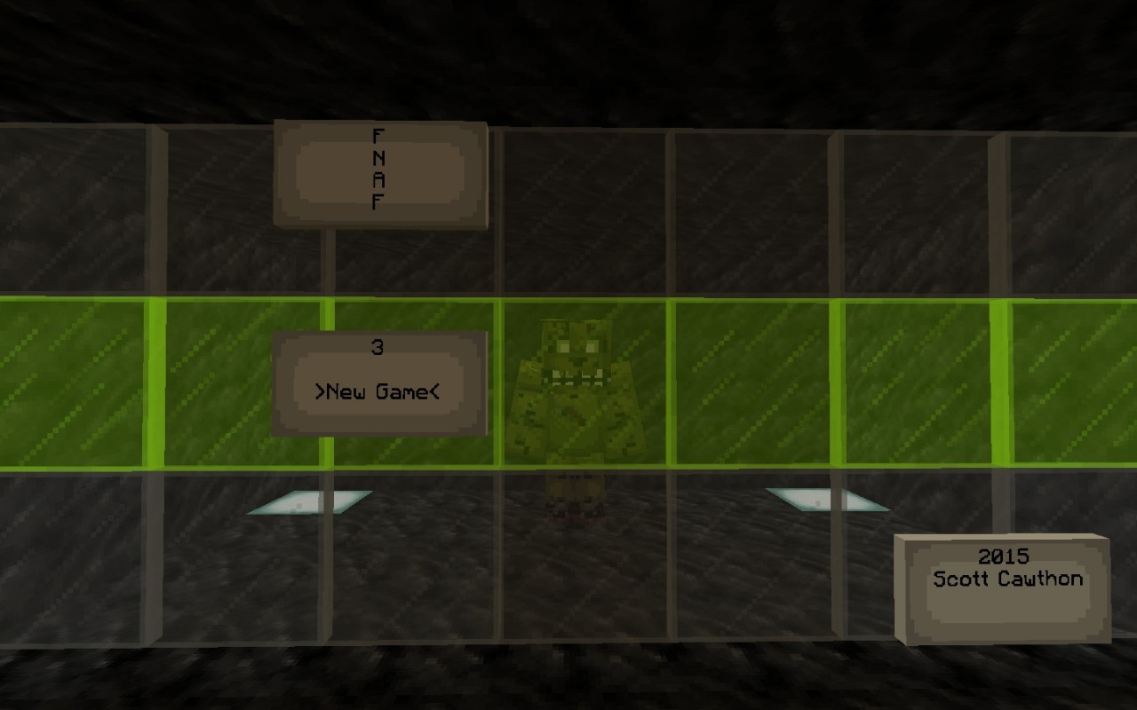 EPIC FNaF 3 Minecraft Map
