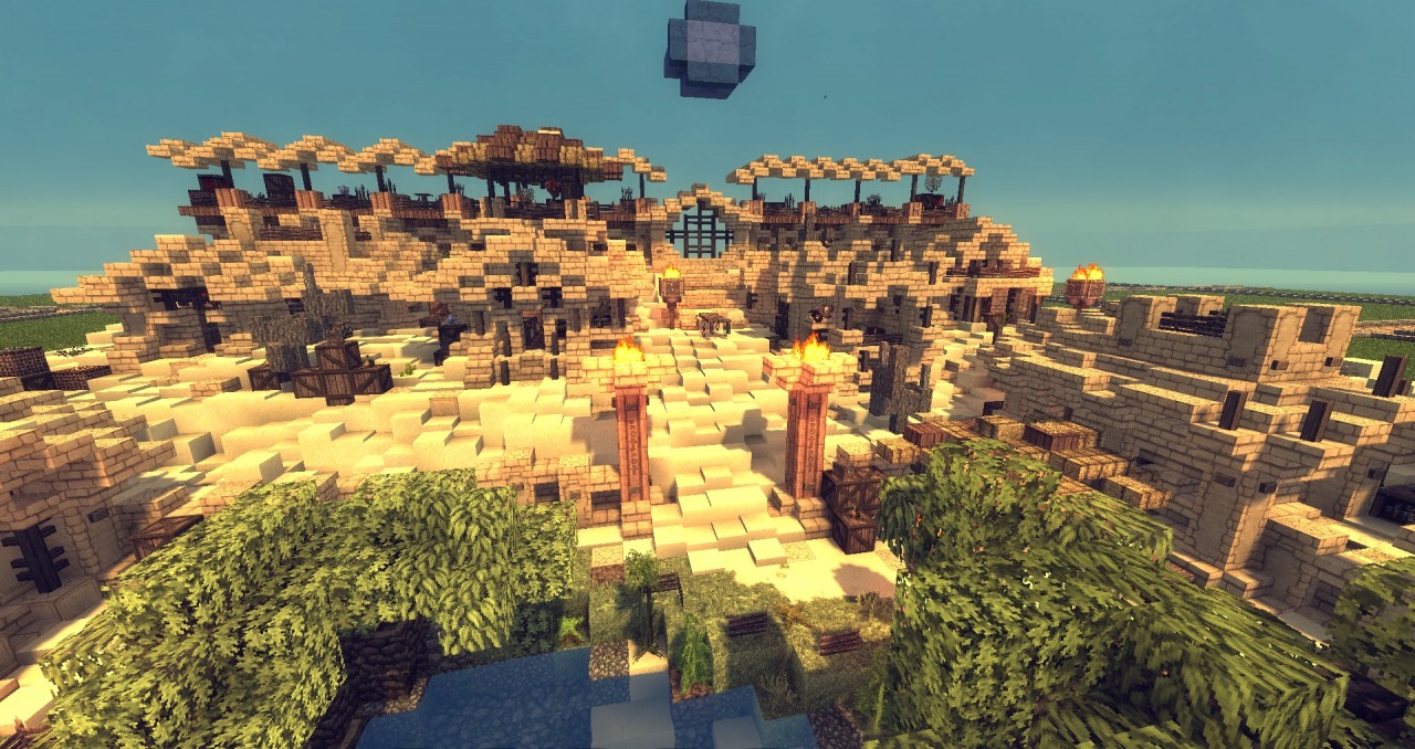 Desert Oasis Minecraft Map