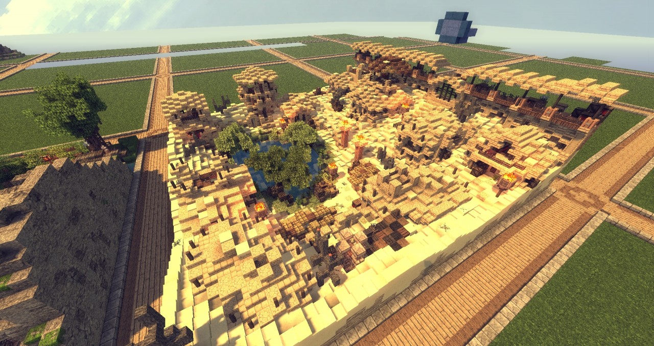 Desert Oasis Minecraft Map