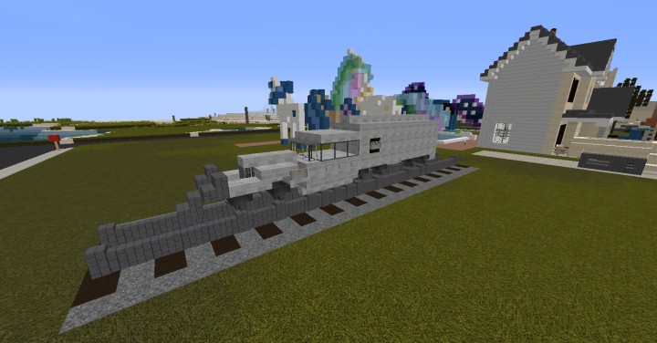 [Minecraft vehicles] The Gallopin' Goose Minecraft Map