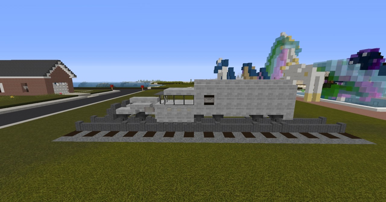 [Minecraft vehicles] The Gallopin' Goose Minecraft Map