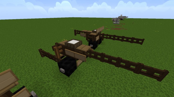 Artillery 105mm light gun Minecraft Map