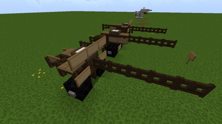 Artillery 105mm light gun Minecraft Map