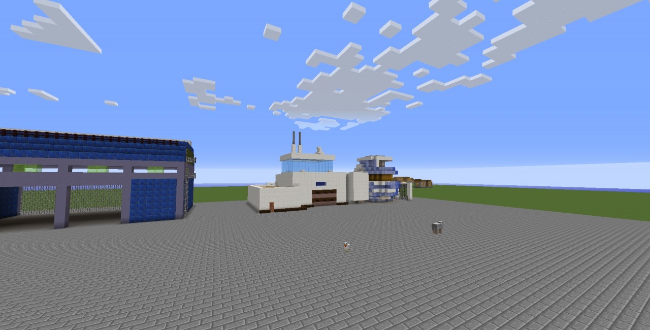 Megapolis Airport Minecraft Map