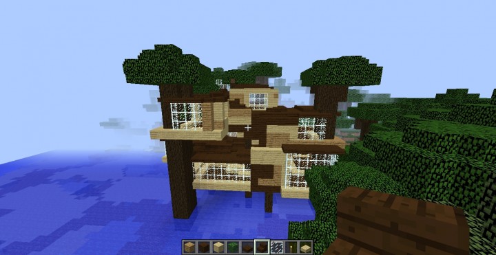 tree house Minecraft Map