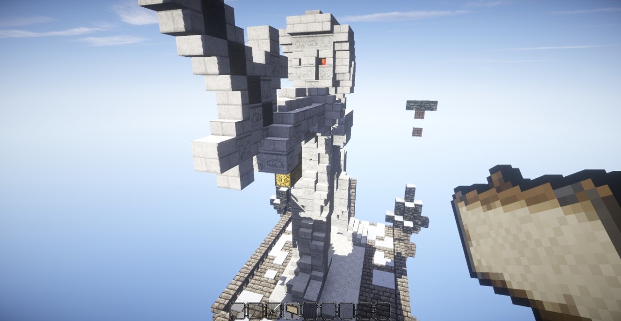 A statue Minecraft Map