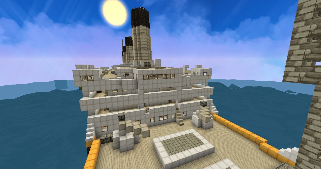 The Titanic - Accurate and 1:1 scale Minecraft Map