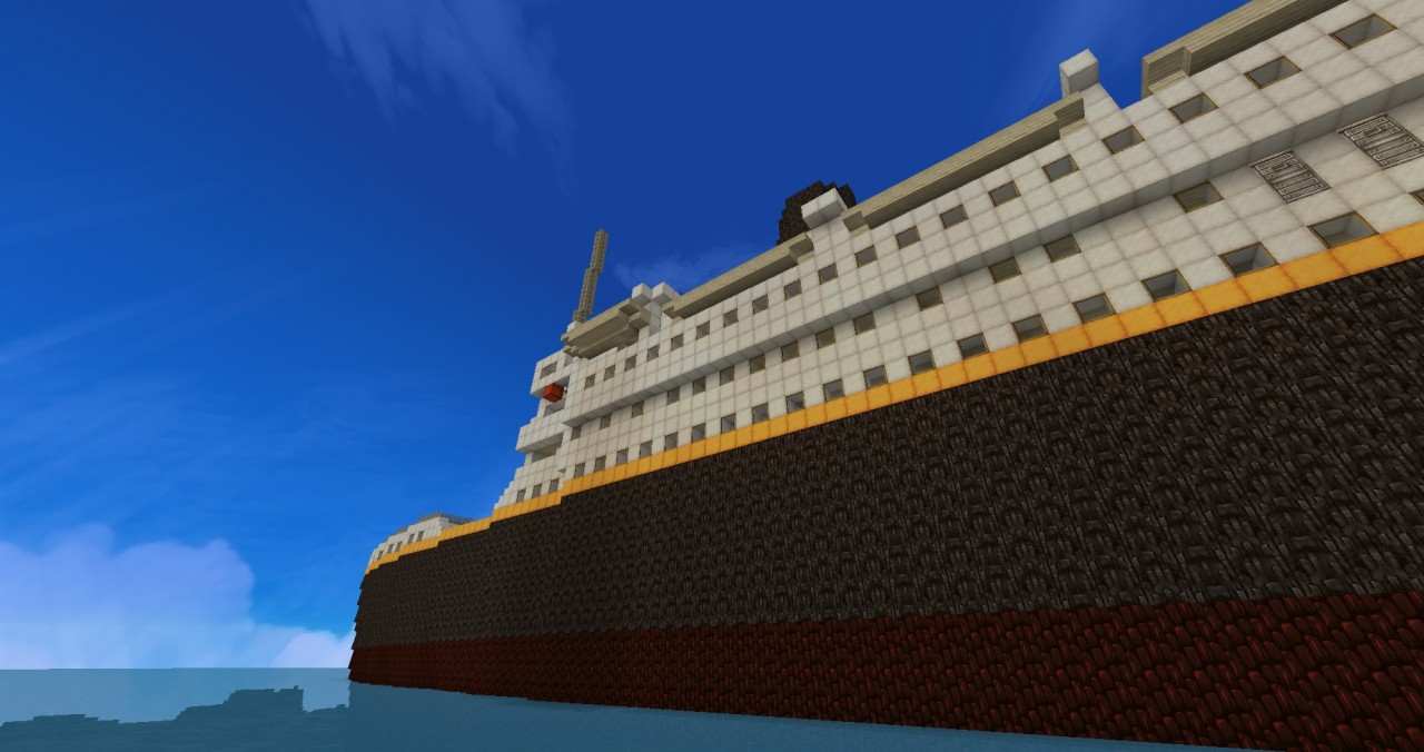 The Titanic - Accurate and 1:1 scale Minecraft Map