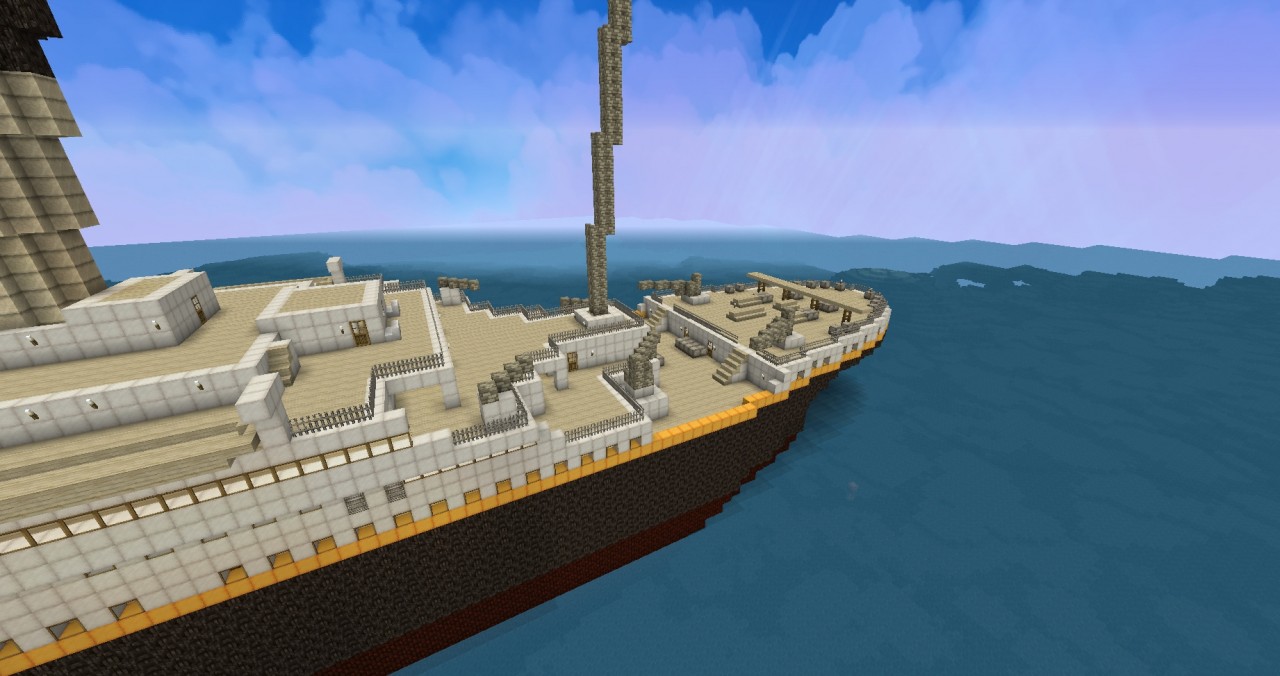The Titanic - Accurate and 1:1 scale Minecraft Map