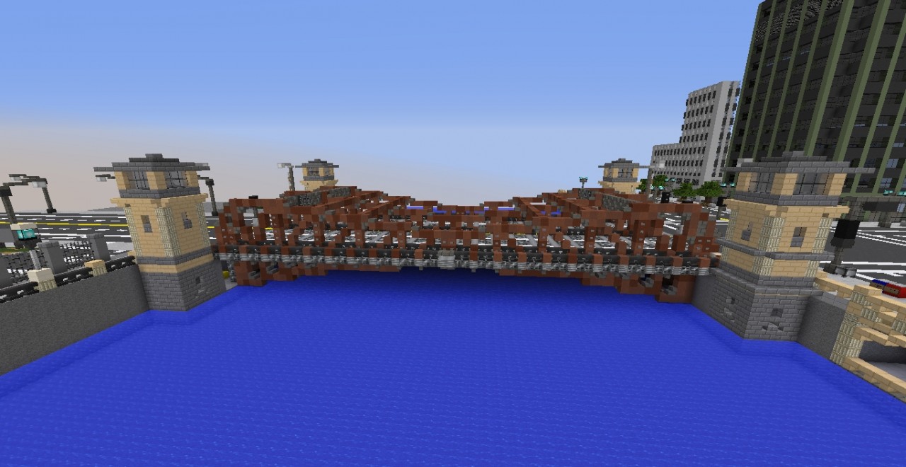 Chicago River-Style Drawbridge Minecraft Map