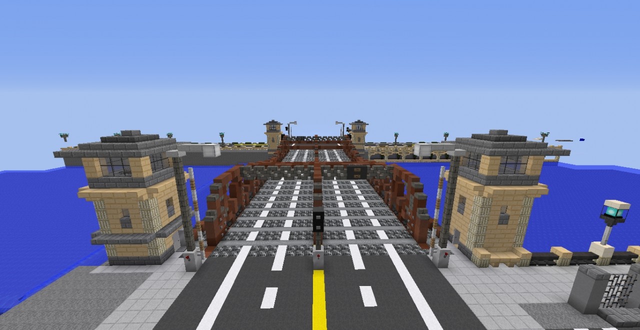 Chicago River-Style Drawbridge Minecraft Map