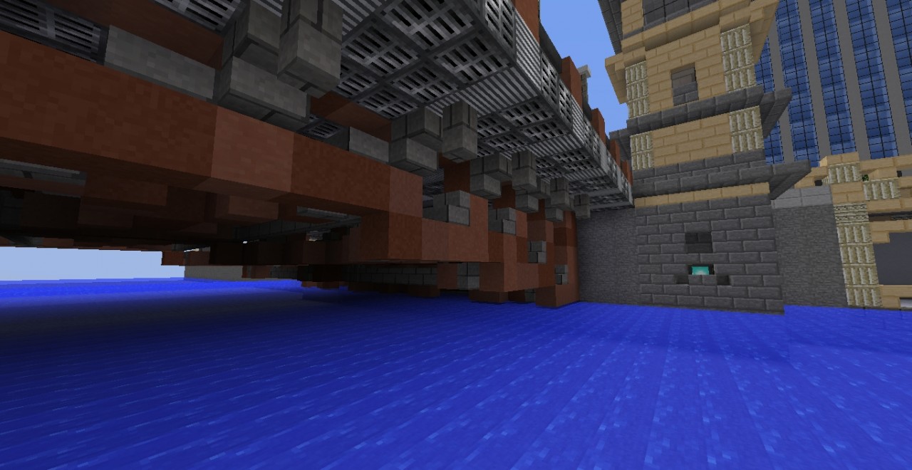 Chicago River-Style Drawbridge Minecraft Map