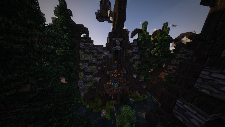 Mystic forest village Minecraft Map