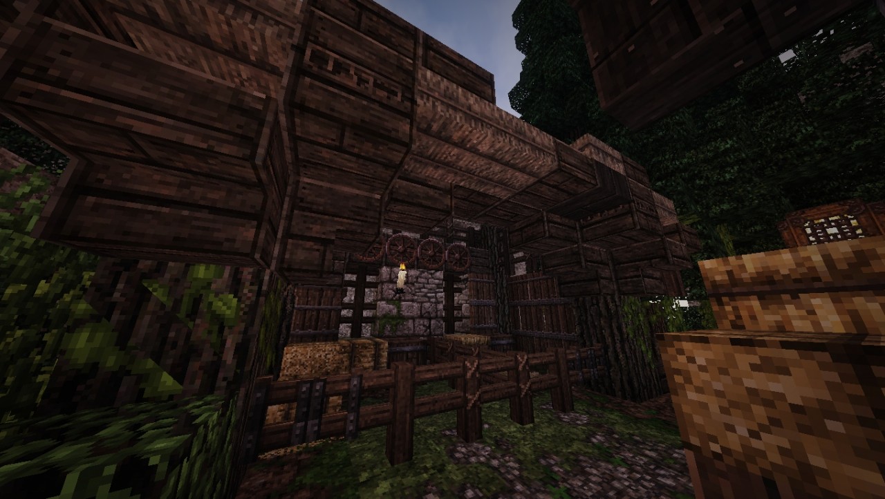 Mystic forest village Minecraft Map