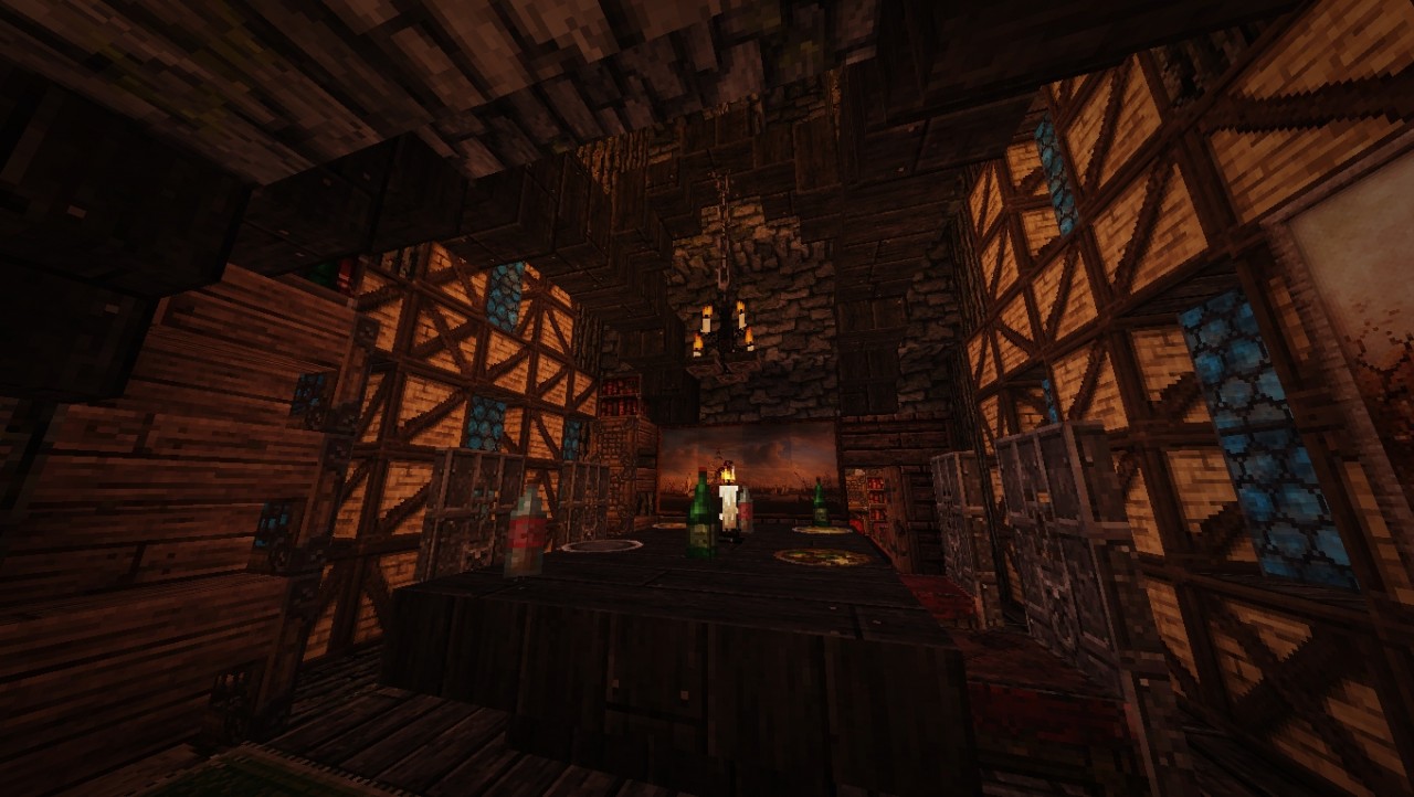 Mystic forest village Minecraft Map