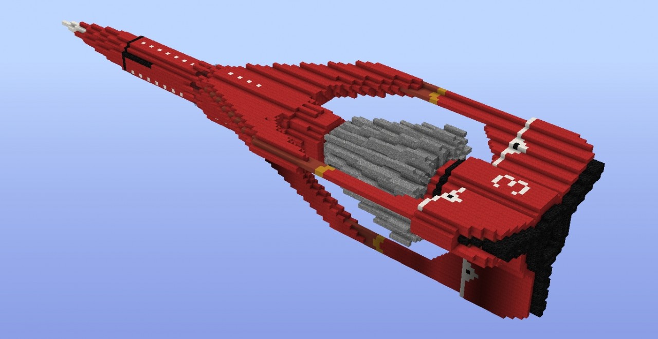 Thunderbird 3 - 2015 TV Redesign Minecraft Project