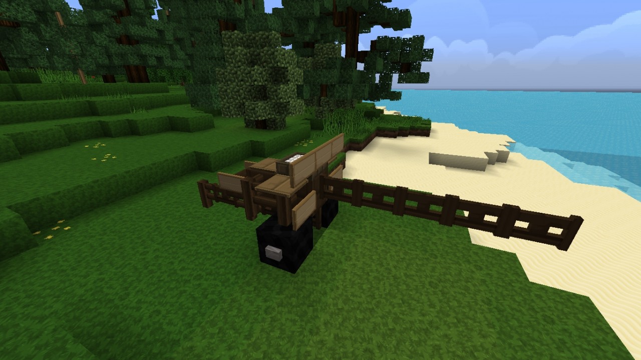 Artillery 105mm light gun Minecraft Map