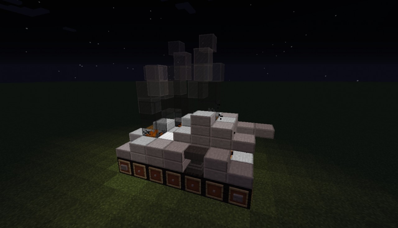 Destroyed Panzer II Minecraft Map