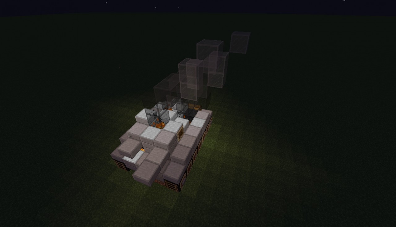 Destroyed Panzer II Minecraft Map
