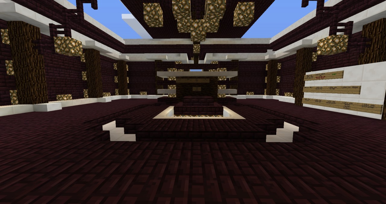 Nether Server Spawn Minecraft Map